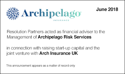 Resolution Partners Archipelago - Resolution Partners